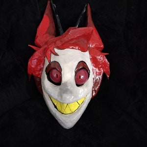 The Best Showman Mask Scary Paper Mache Mask Halloween Moving Jaw Mask ...