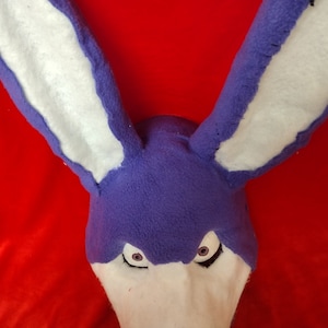 The Mascot Rabbit Mask Paper Mache Mask - Etsy