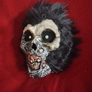 The Corpse Monkey Mask Paper Mache Mask Halloween Mask - Etsy