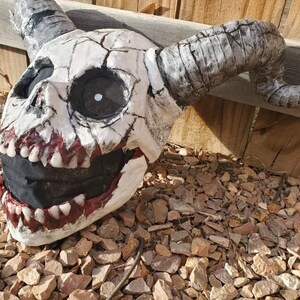 Ancient Cosmic Monster Mask Paper Mache Halloween Mask - Etsy
