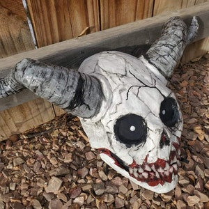 Ancient Cosmic Monster Mask Paper Mache Halloween Mask - Etsy