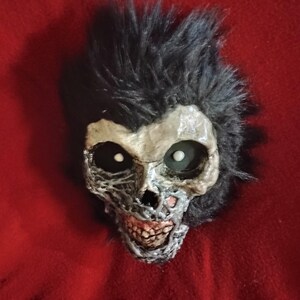 The Corpse Monkey Mask Paper Mache Mask Halloween Mask - Etsy