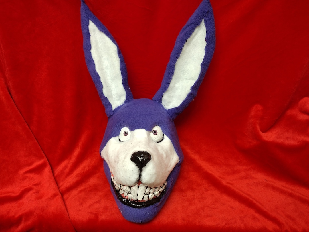 The Mascot Rabbit Mask Paper Mache Mask - Etsy