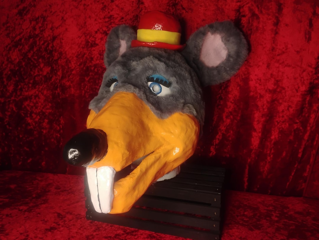 Entertainers of the 70's: Rat Mascot Mask - Etsy