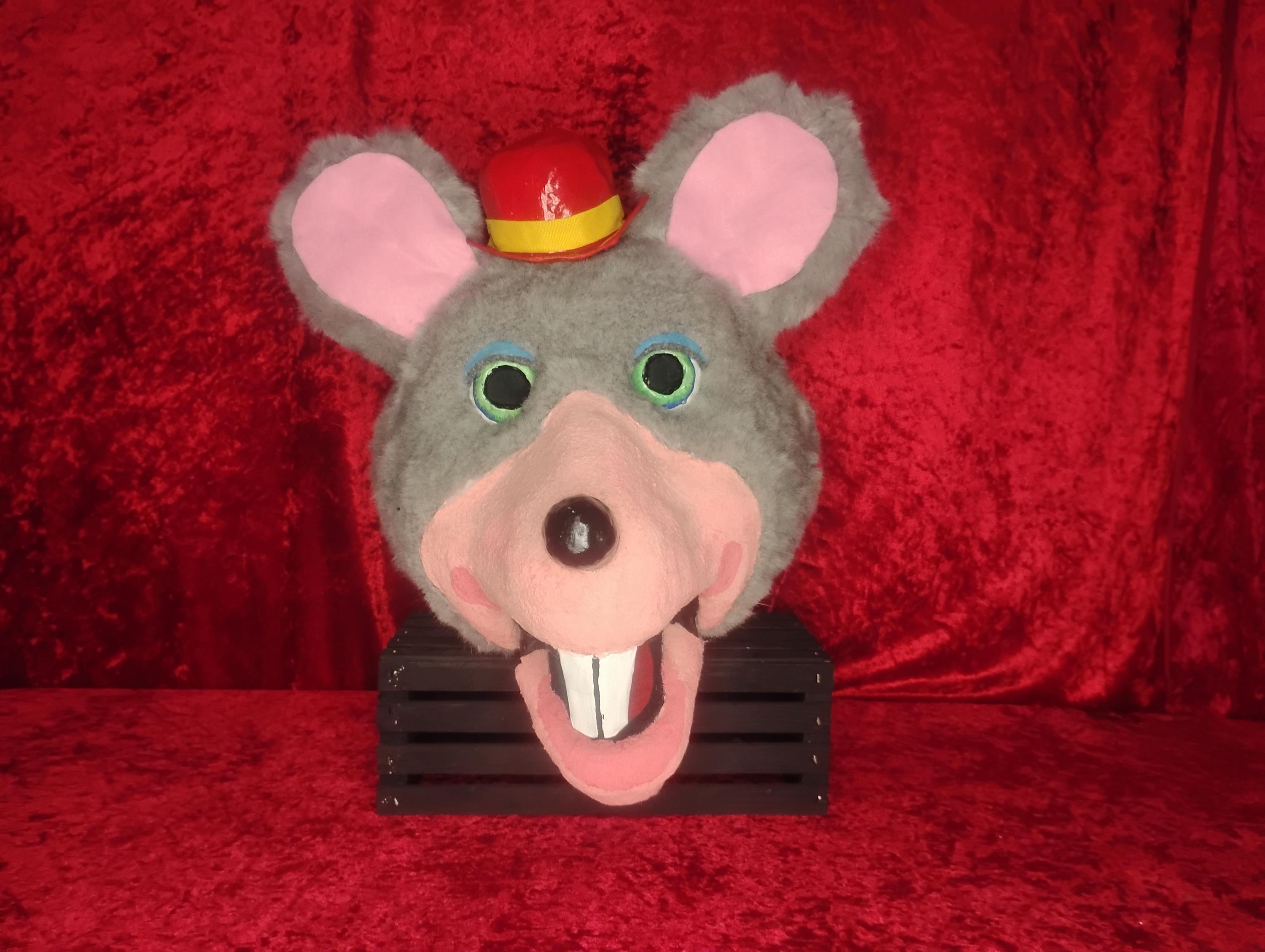 Entertainers of the 80's: Rat Mascot Mask - Etsy