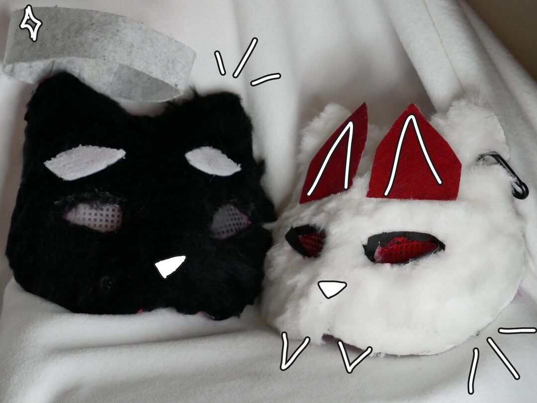Matching Therian Cat Masks - Etsy