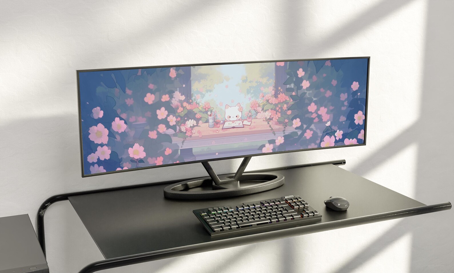 Kawaii Cat Anime Wallpaper - Anime-inspired - 20 Whimsical Wallpaper ...