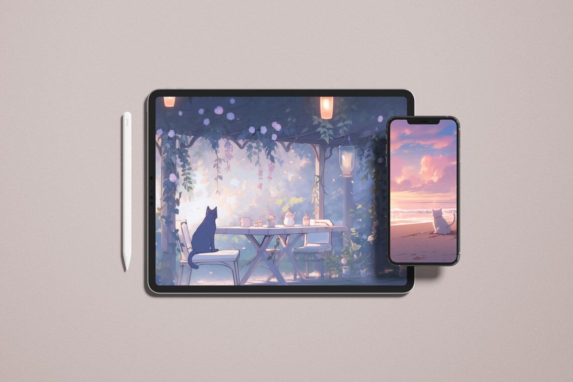 Anime Cat Wallpaper Pack Studio Ghibli-inspired Cats Ultrawide ...