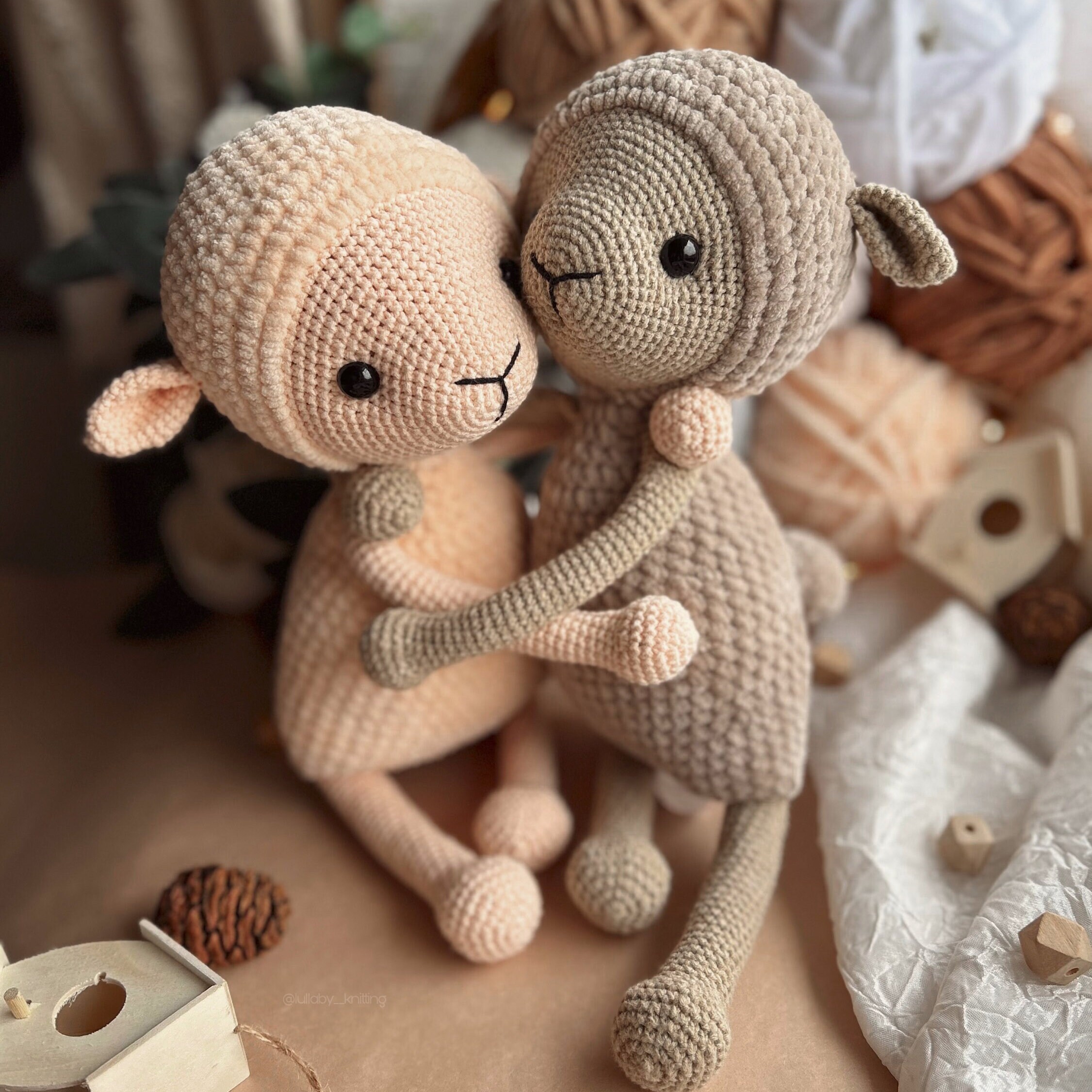 Sheep CROCHET PATTERN, Toy Sheep Amigurumi Eng, PDF Crochet Sheep ...