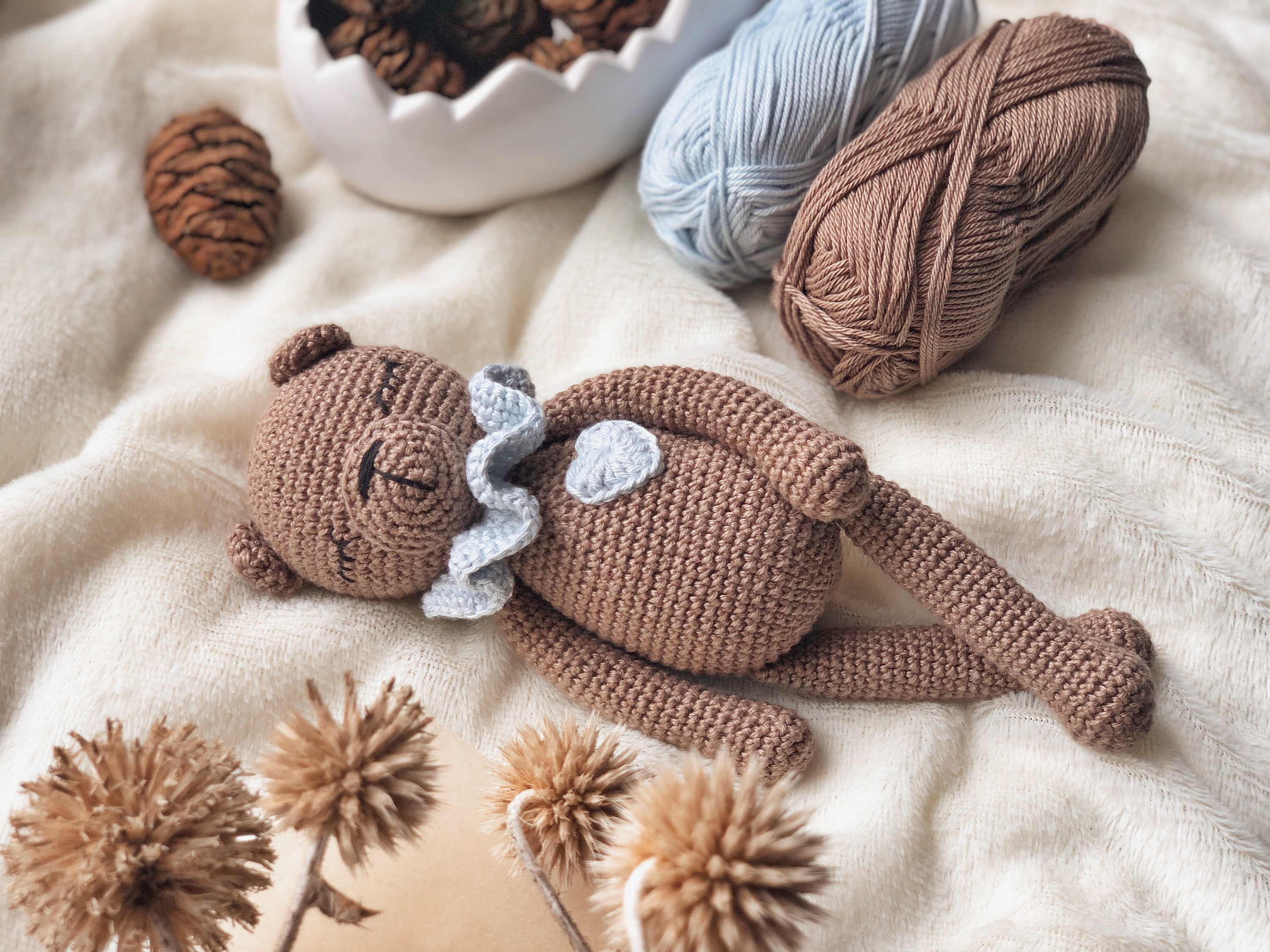 Crochet Pattern Bear, Crochet Bear Pattern, Amigurumi Bear Tutorial ...