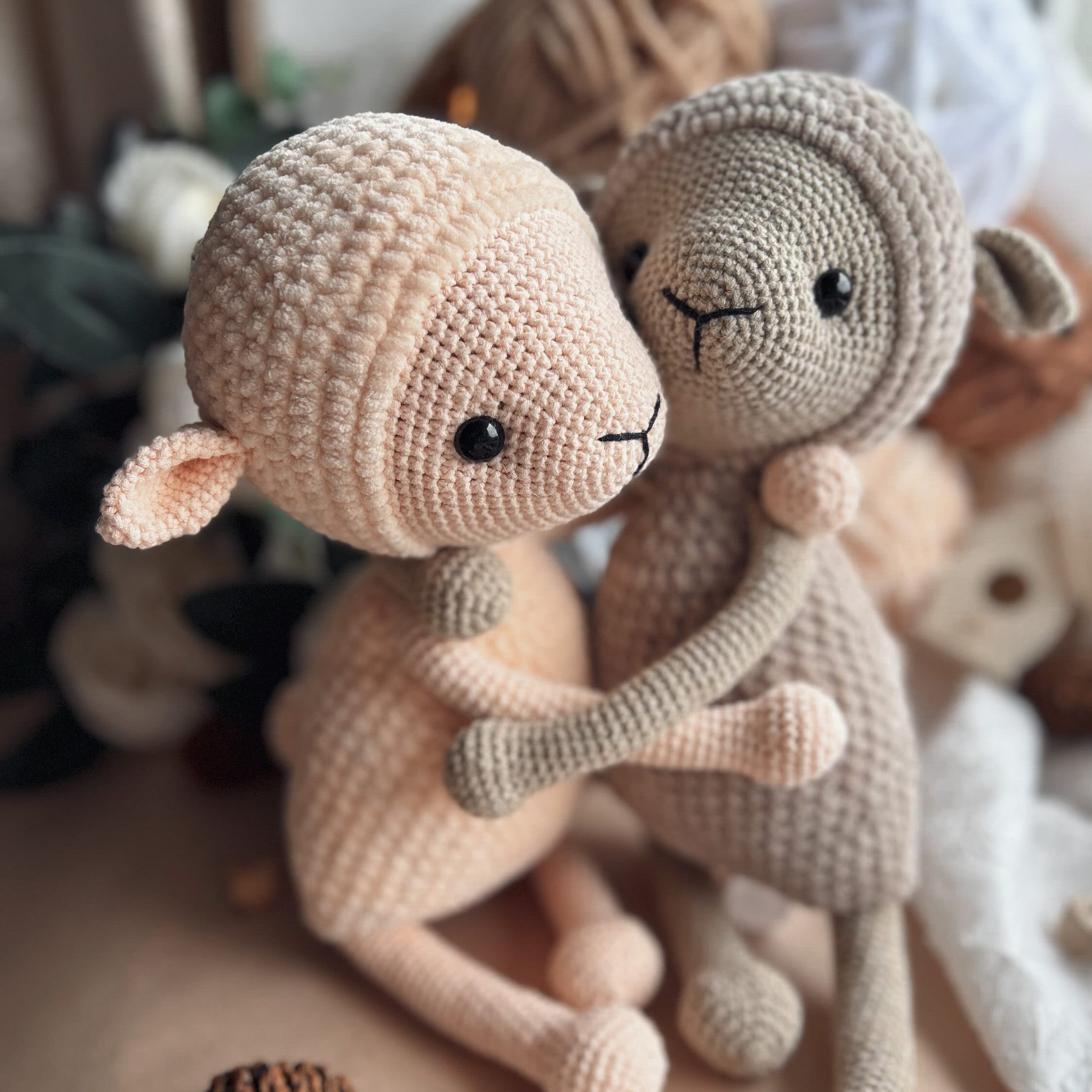 Sheep CROCHET PATTERN, Toy Sheep Amigurumi Eng, PDF Crochet Sheep ...