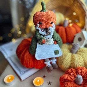 Halloween Crochet Pattern, Halloween Doll Amigurumi, Amigurumi Pattern ...