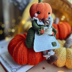 Halloween Crochet Pattern, Halloween Doll Amigurumi, Amigurumi Pattern ...