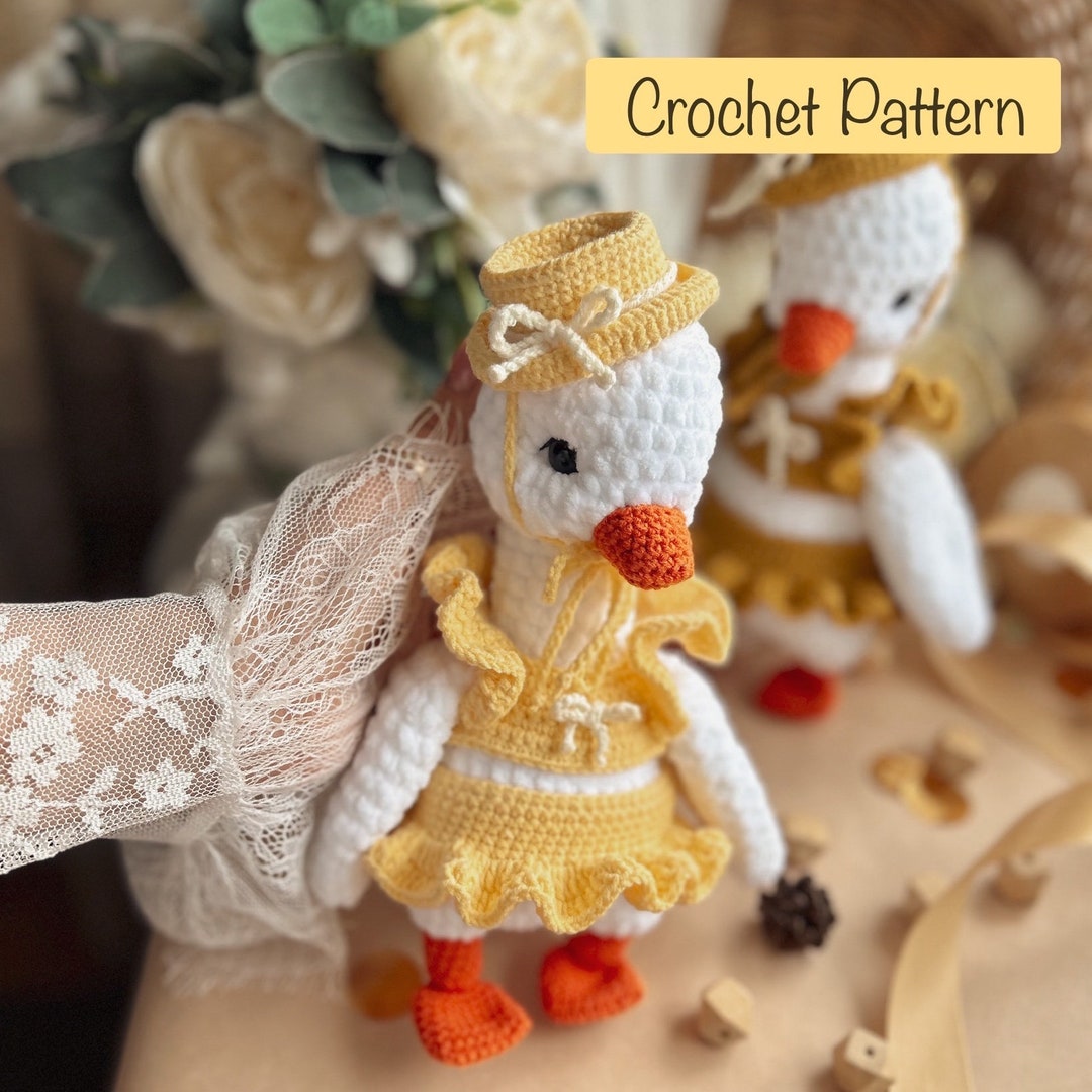CROCHET PATTERN Goose,crochet Toy,crochet Toy Goose,goose Amigurumi ...
