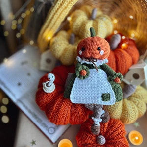 Halloween Crochet Pattern, Halloween Doll Amigurumi, Amigurumi Pattern ...