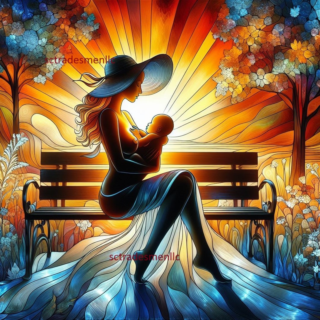 Mom Baby in Park Digital Image Picture Pic Photo Wallpaper Screensaver ...