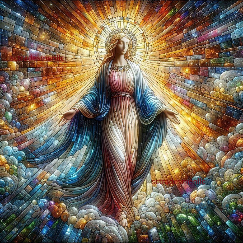 Mother Mary Full of Grace Digital Image Picture Photo Wallpaper ...