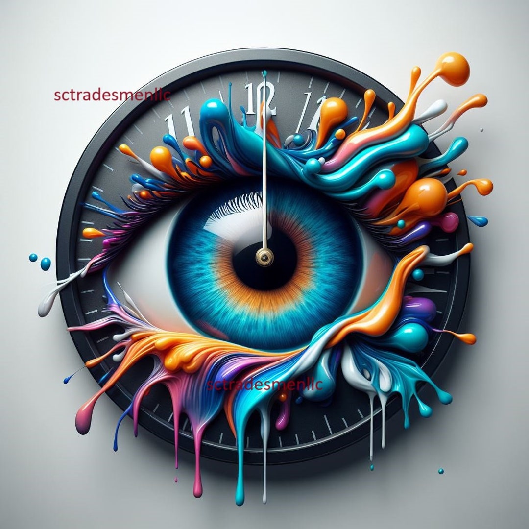 Eye on the Time Digital Image Picture Pic Photo Wallpaper Screensaver ...