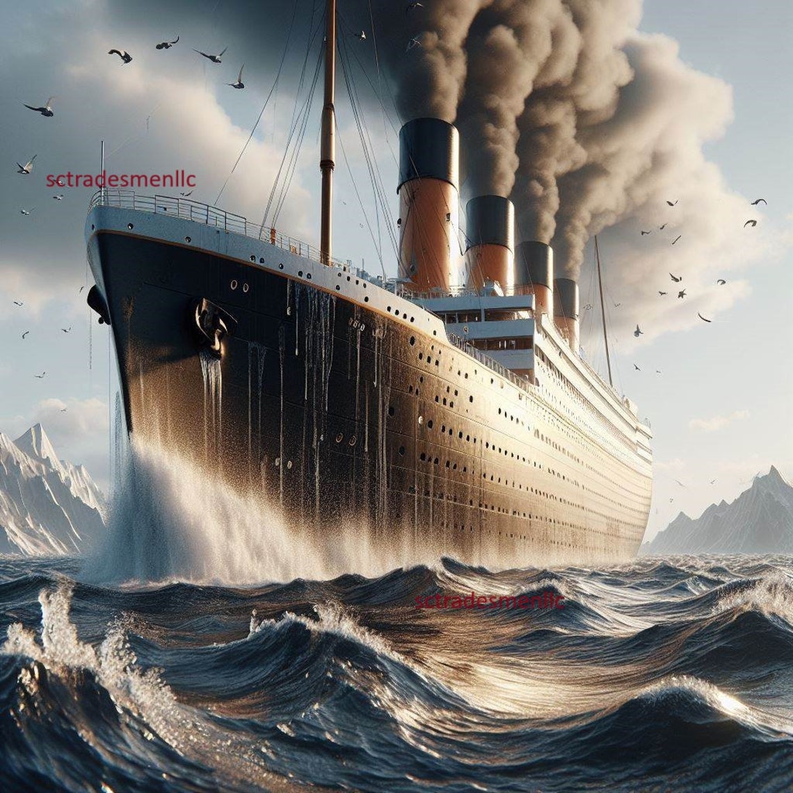 RMS Titanic Daytime Digital Image Picture Pic Photo Wallpaper ...