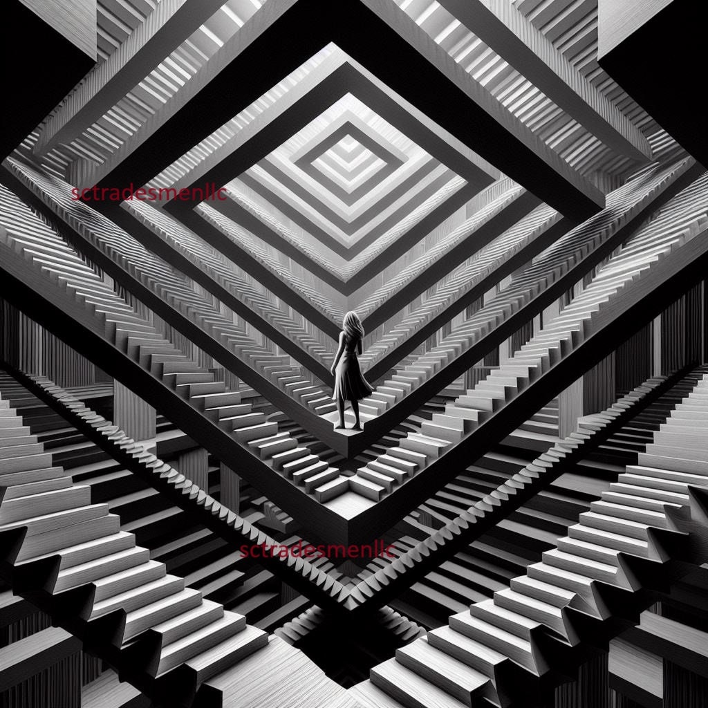 Infinity Stairs Digital Image Picture Pic Photo Wallpaper Screensaver ...