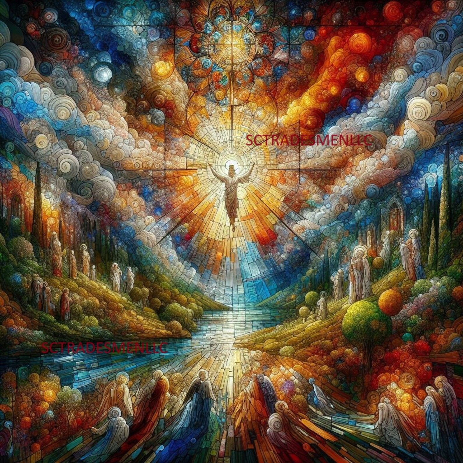 Jesus Rises Digital Image Picture Pic Photo Wallpaper Screensaver ...