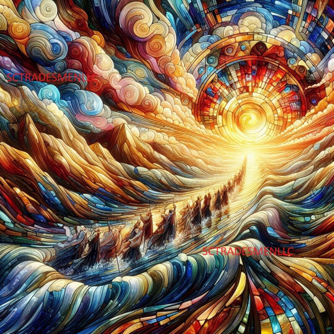 Moses and Red Sea Digital Image Picture Pic Photo Wallpaper Screensaver ...