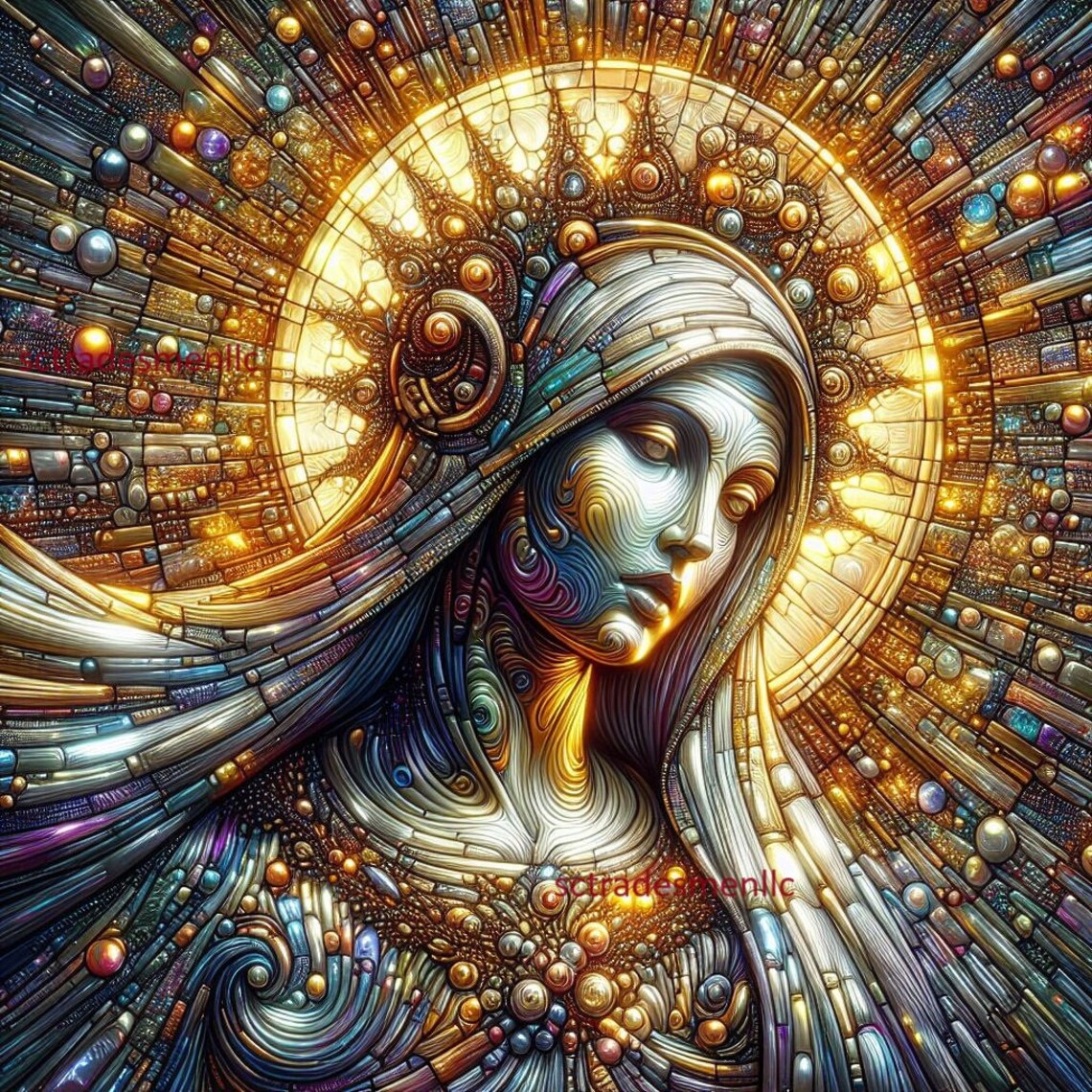 Mother Mary Full of Grace Digital Image Picture Photo Wallpaper ...