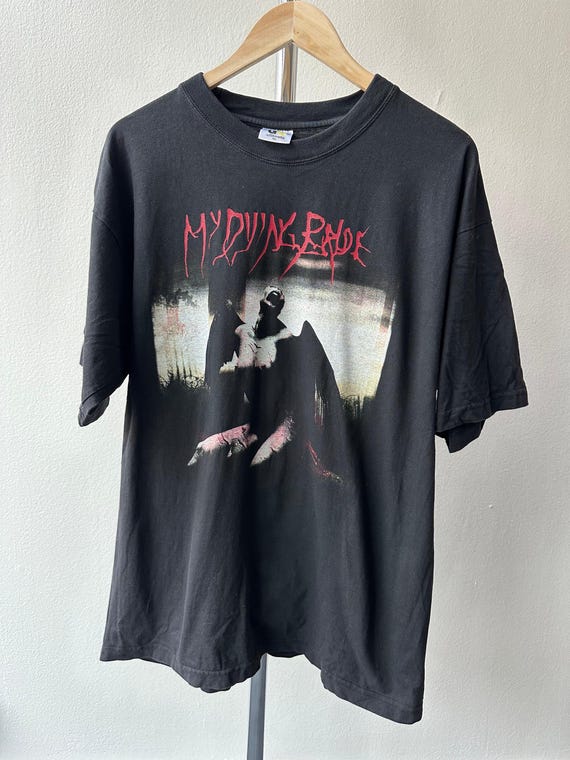 My Dying Bride “Fallen Angel” 2003 Tour T-Shirt - Siz… - Gem