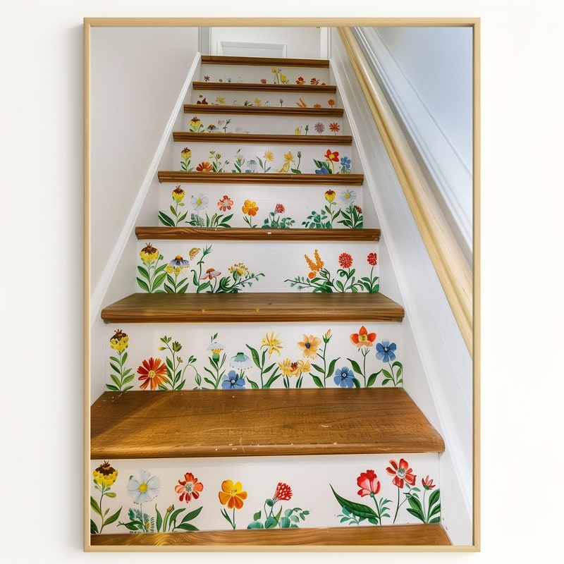 Painted Stair Risers - Etsy