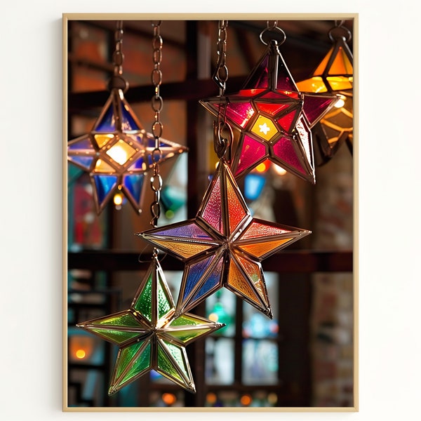 Glass Star Lantern - Etsy