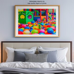 Colorful Ball Pit Balls - Vibrant Indoor Playground Ball Pit for Fun ...