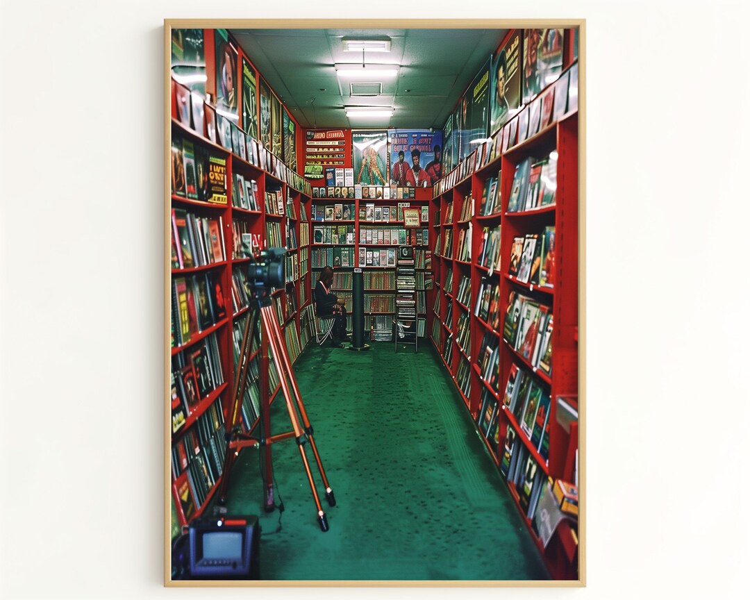 Blockbuster Video Decor, Nostalgic Movie Posters and VHS Tapes for a ...