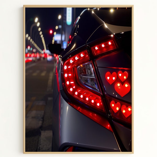 Heart Tail Lights - Etsy