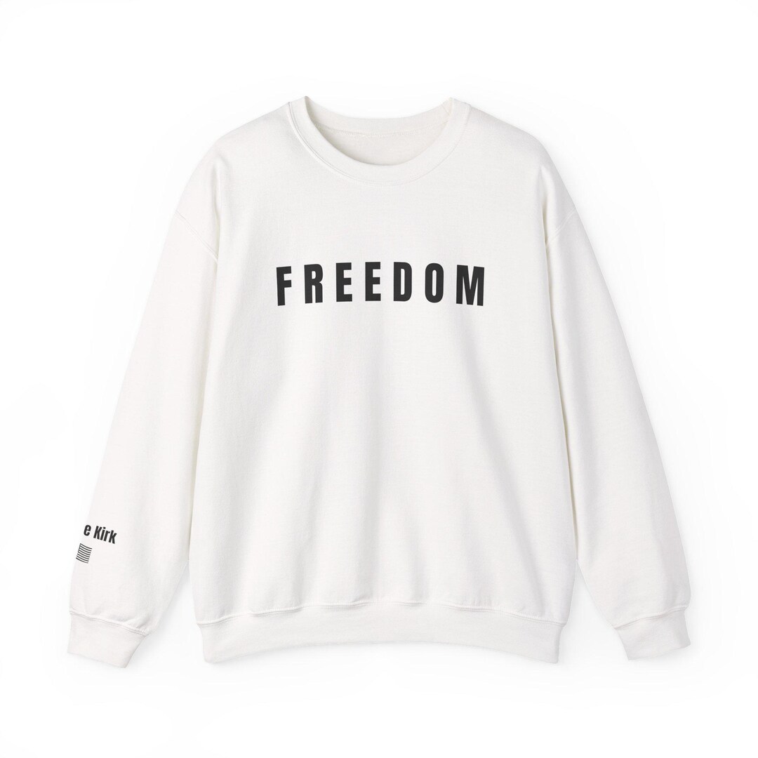 Charlie Kirk FREEDOM Sweatshirt - Etsy