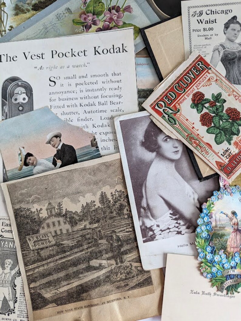 Victorian Ephemera Collection: 1800s-1900s Antique Photos, Ads, Trade ...