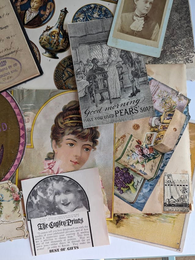 Victorian Ephemera Collection: 1800s-1900s Antique Photos, Ads, Trade ...