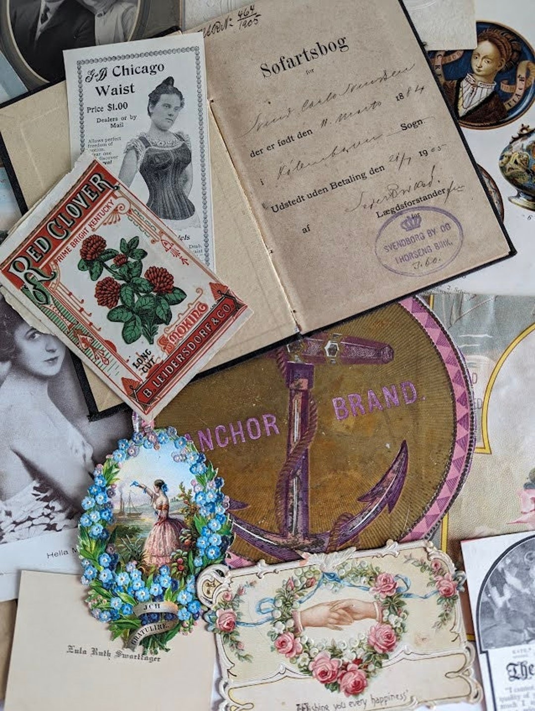 Victorian Ephemera Collection: 1800s-1900s Antique Photos, Ads, Trade ...