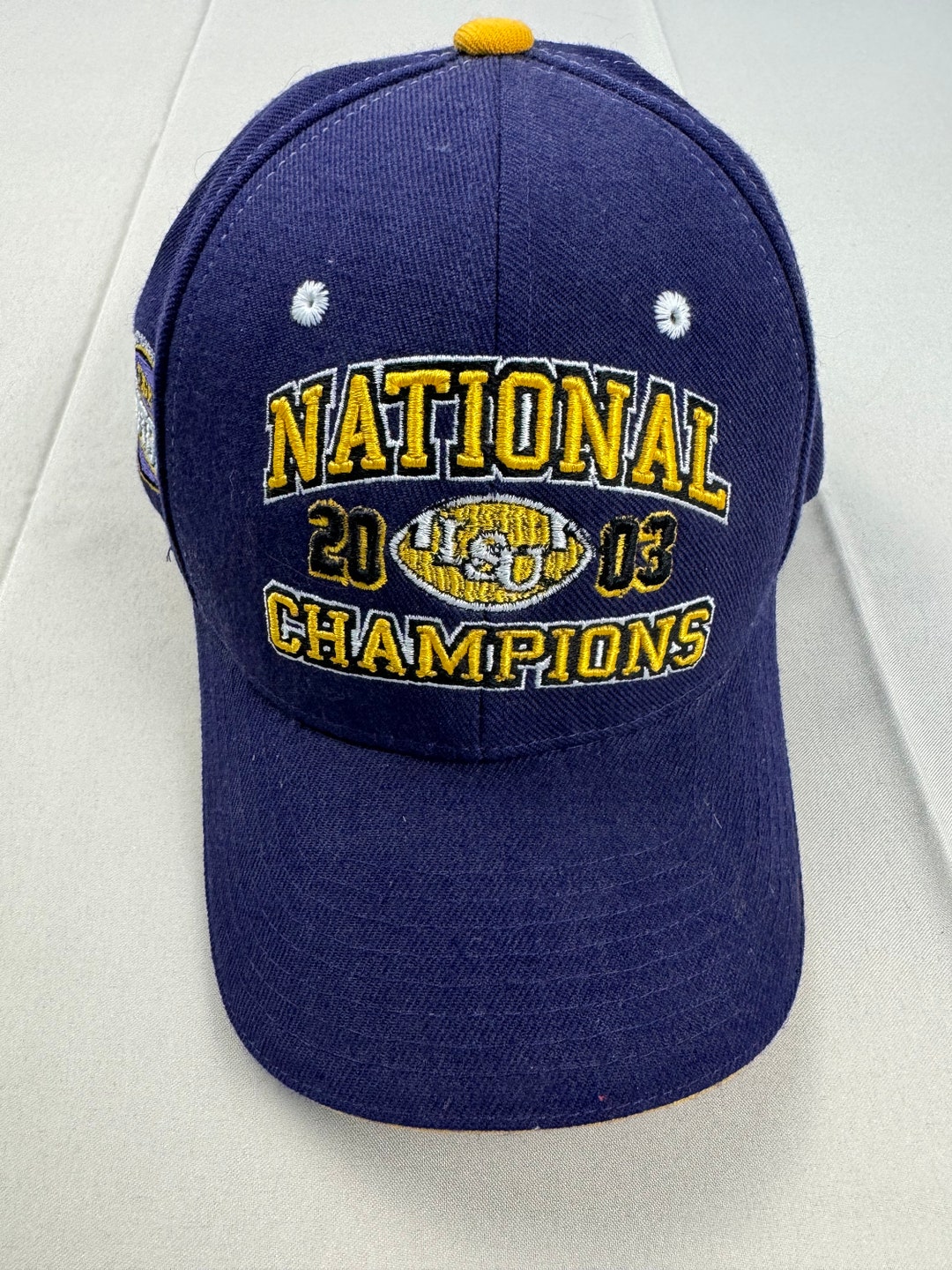 Vintage 2003 LSU Tigers Football National Champions Dead Stock ...