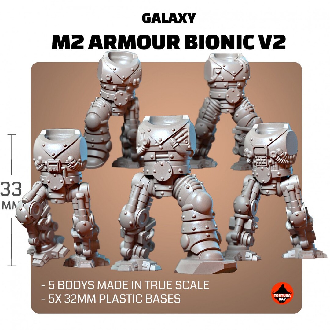M2 Armour Bionic V.2 true Scale - Etsy