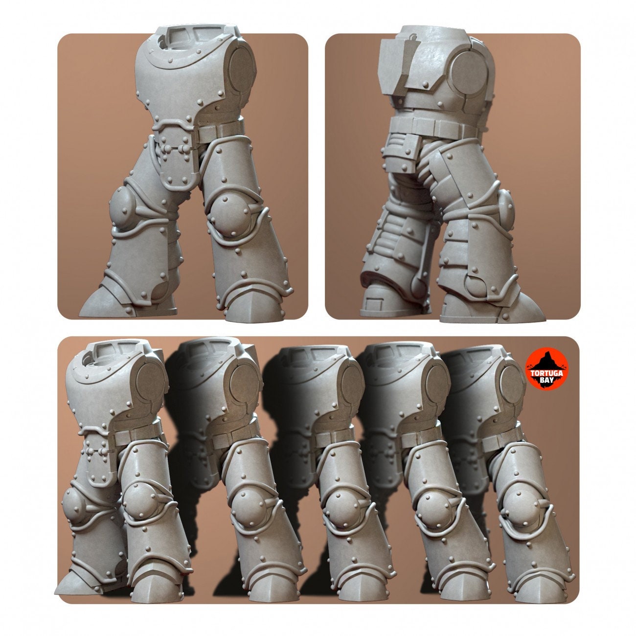 M3 Knight Armour multipart, True Scale - Etsy