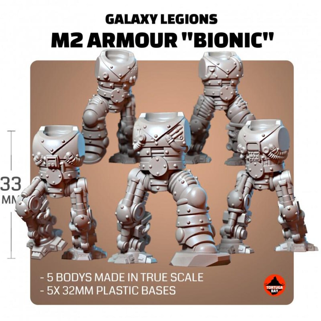M2 Armour bionic V.2 true Scale - Etsy