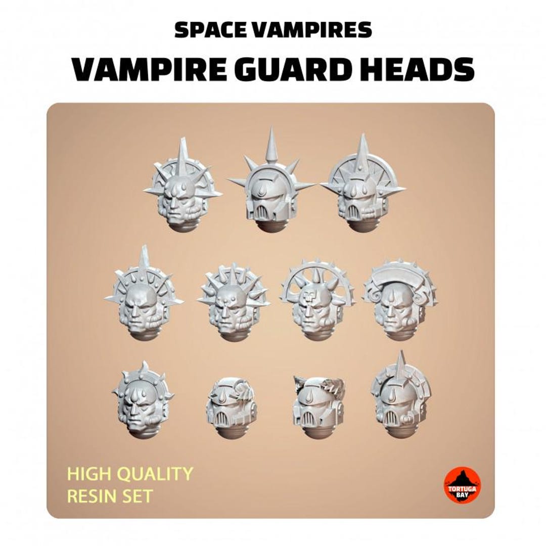 Vampire Guard Heads - Etsy