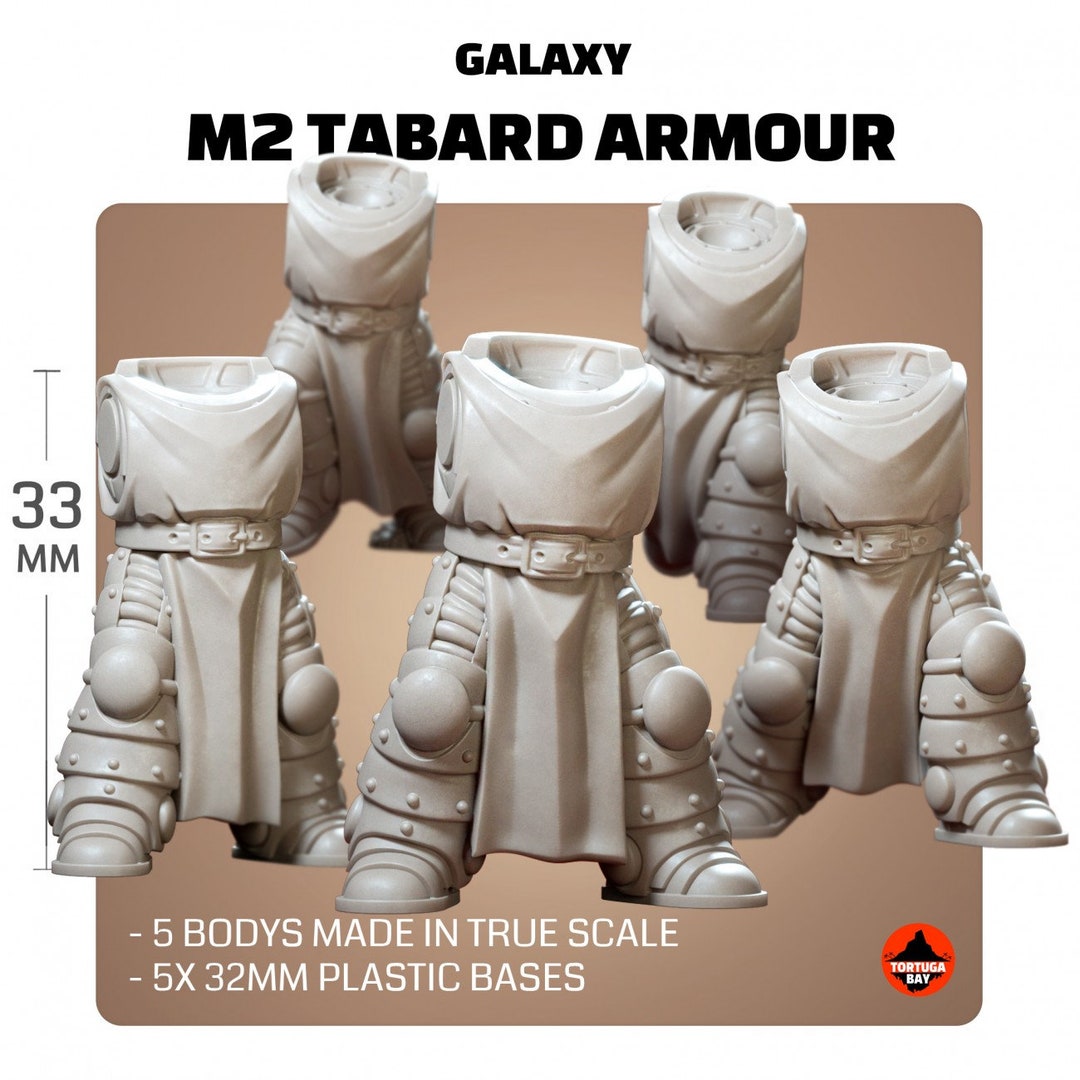 M2 Tabard Armour V.2 multipart, True Scale - Etsy UK