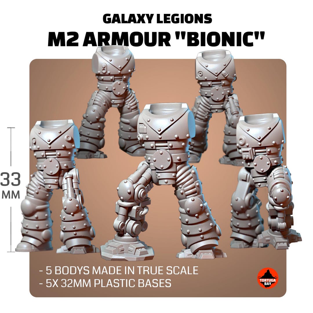 M2 Armour bionic true Scale - Etsy