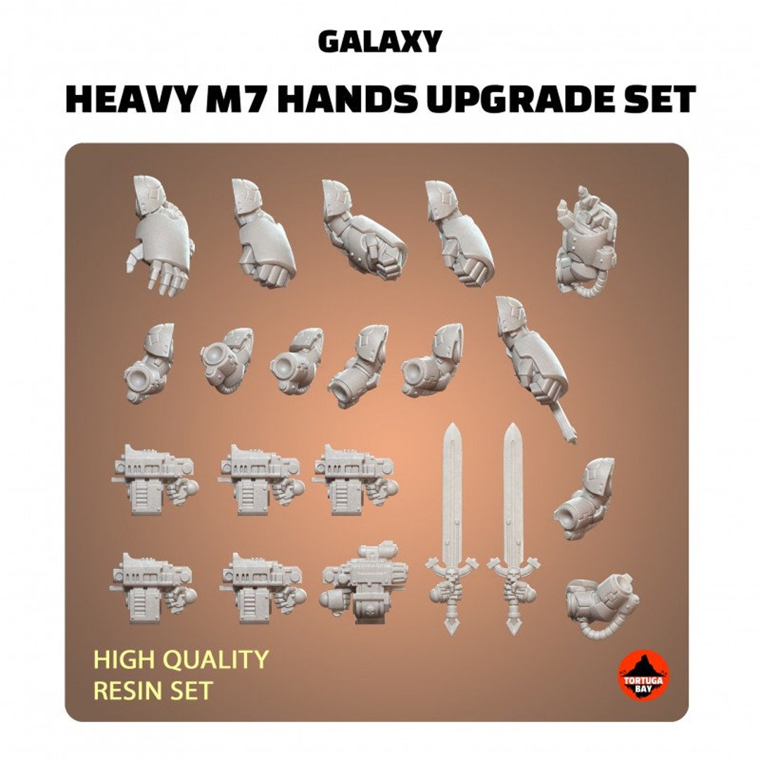 Heavy Armour Hands Upgrade Set - Etsy Australia