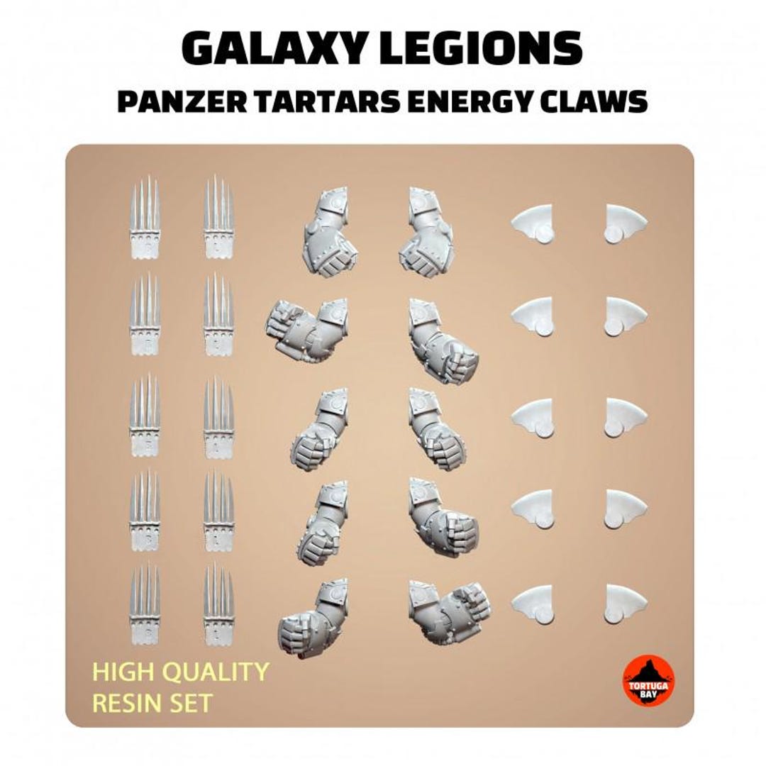 Panzer Tartars Energy Claws - Etsy
