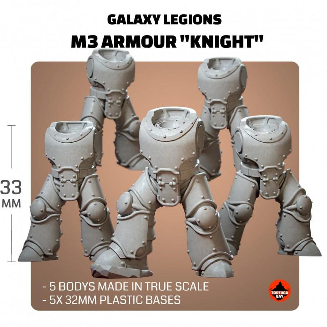 M3 Armour knight true Scale - Etsy