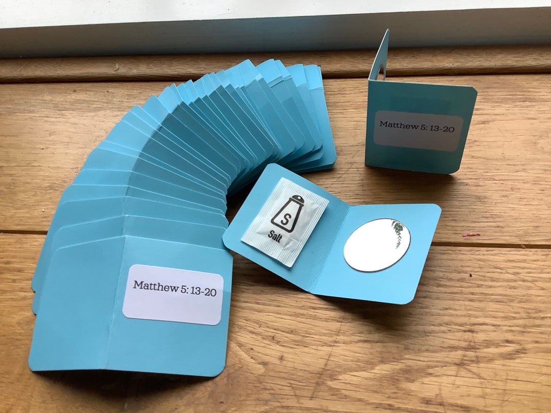 20 Salt and Light Scripture Reminder Cards - Etsy