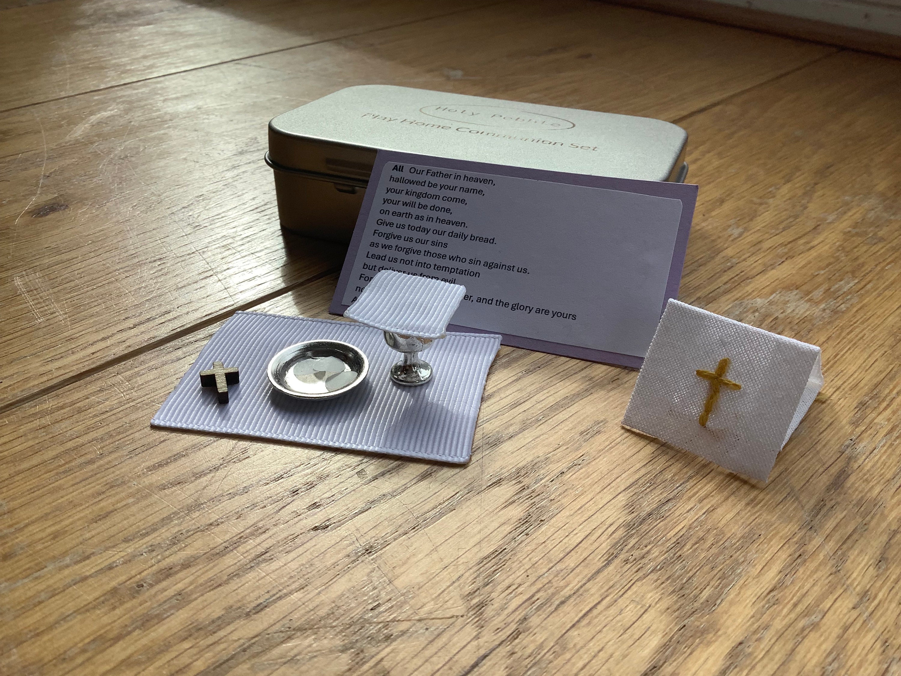 Miniature 'home Communion Set' - Etsy