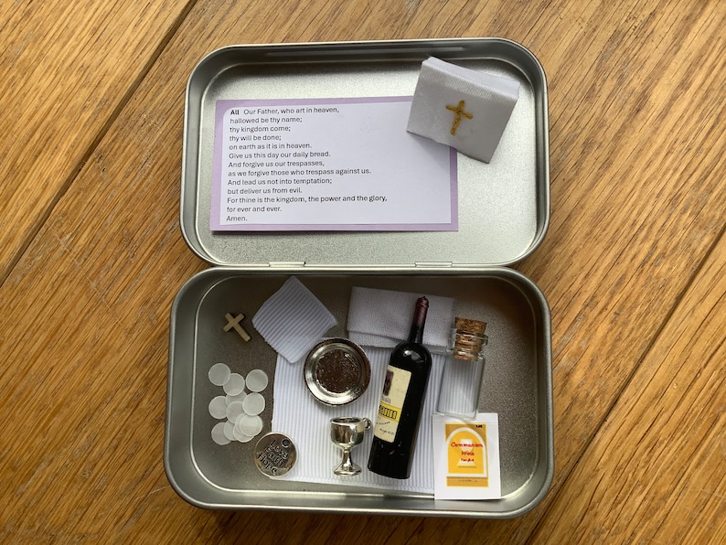 Miniature 'home Communion Set' - Etsy